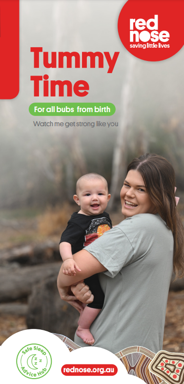 First Nations Tummy Time Brochures (bundle of 100) – Red Nose Learning