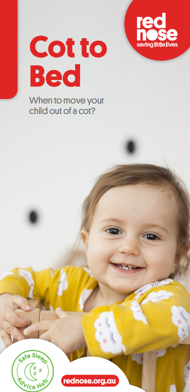 Cot to Bed Brochures (bundle of 100) – Red Nose Learning