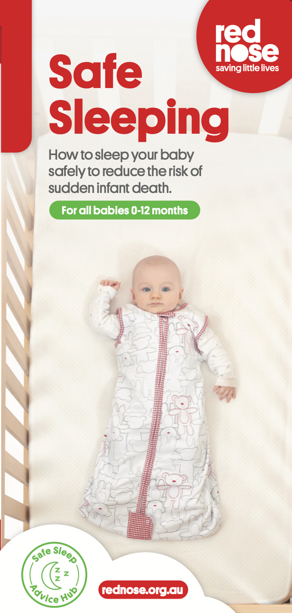 Safe Sleeping Brochures (bundles of 100) – Red Nose Learning